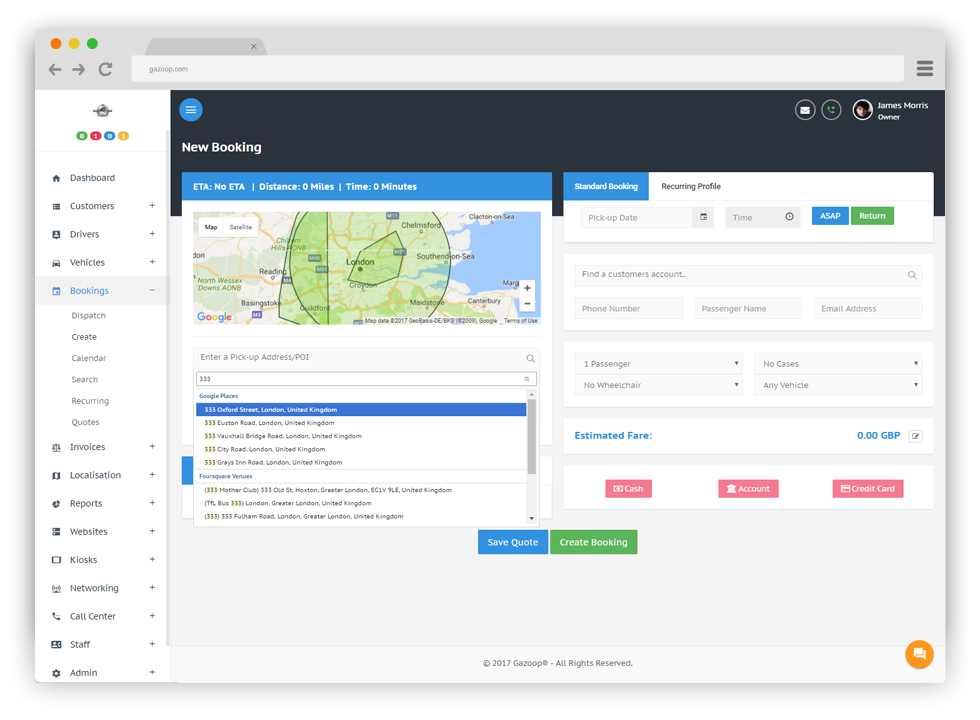 Gazoop: Automated Fleet Dispatch Software | All-in-one System